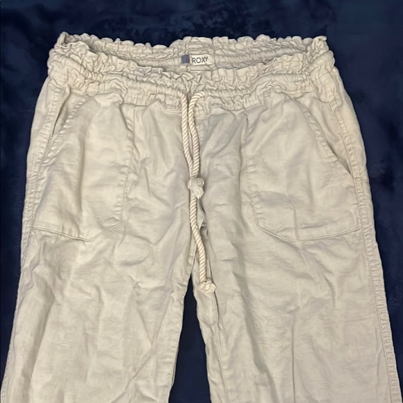 Roxy | Pants & Jumpsuits | Roxy Oceanside Linen Pants | Poshmark